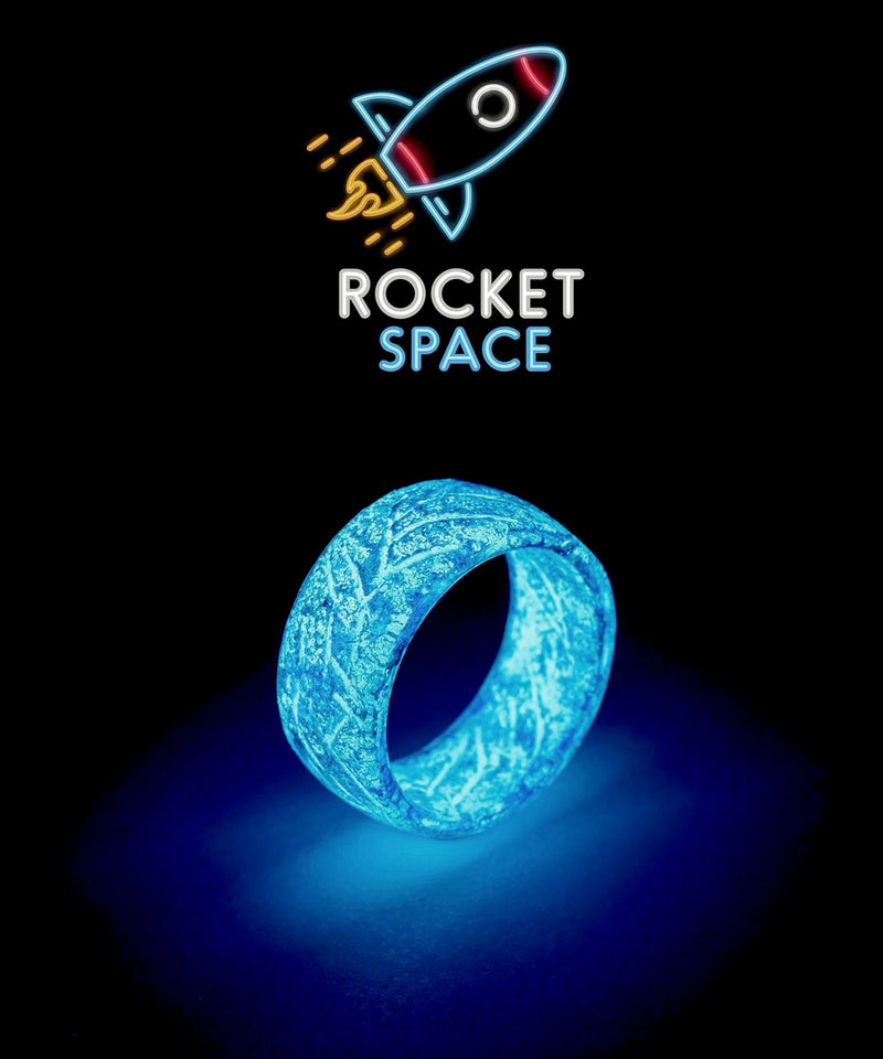 ROCKET SPACE | Glow In The Dark Rings | GLO Original | Secret Woods