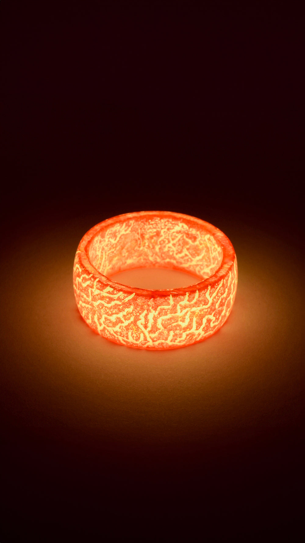 Experimental Jewelry | Secret Woods | Encapsulated Worlds & GLO Rings